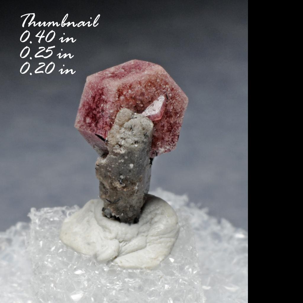 Rare Red Beryl (also sometimes called Bixbite) on Topaz Crystal ...